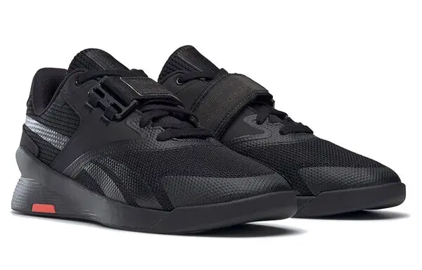 REEBOK Lifter Pr 2 Athletic Sneakers - Black/red