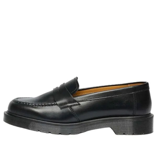 Dr. Martens Mie Delapre Penny Loafer Shoe - Black