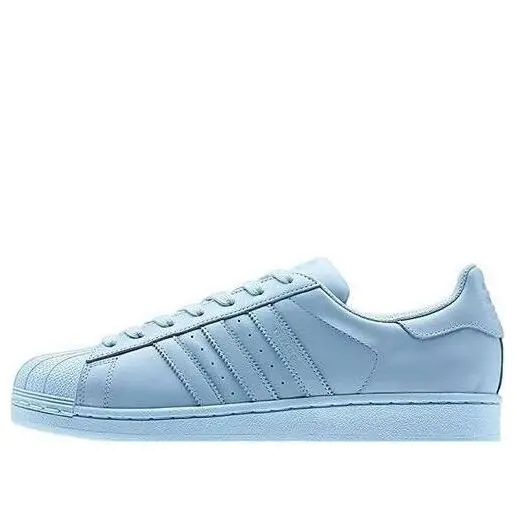 Adidas Originals X Pharrell Superstar Supercolor "clear Sky - Blue
