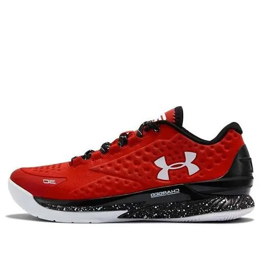Under Armour Curry 1 Low Basketball Shoe - Red