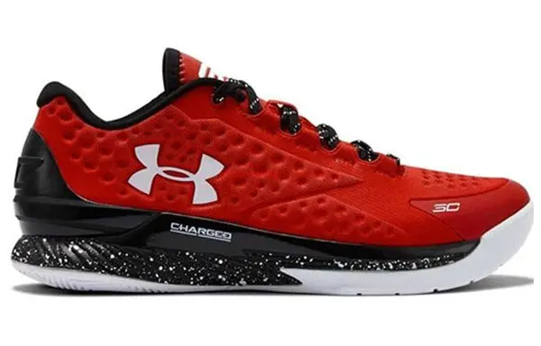 Under Armour Curry 1 Low Basketball Shoe - Red