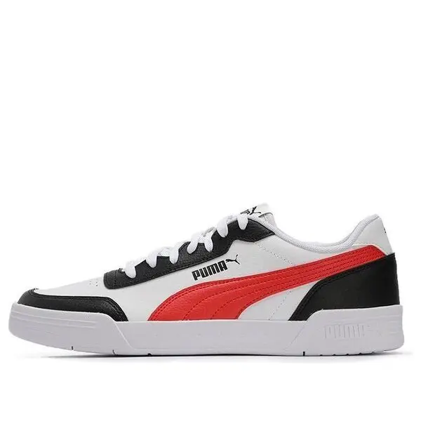 PUMA Caracal Low Top Sneakers - White/black/red
