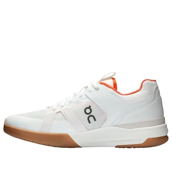 On The Roger Clubhouse Pro Sneakers - Ivory/flame