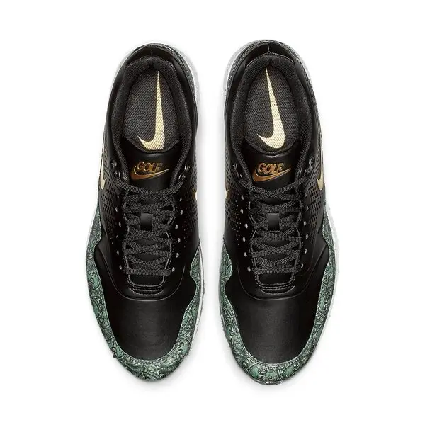 Nike Max 1 Golf Nrg 'payday' Sneakers - Black/green