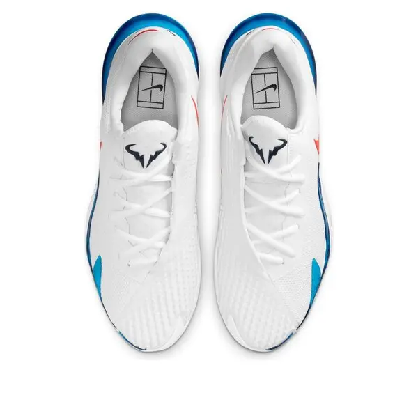 Nike Court Air Zoom Vapor Cage 4 Rafa Tennis Sneakers - White/blue/red