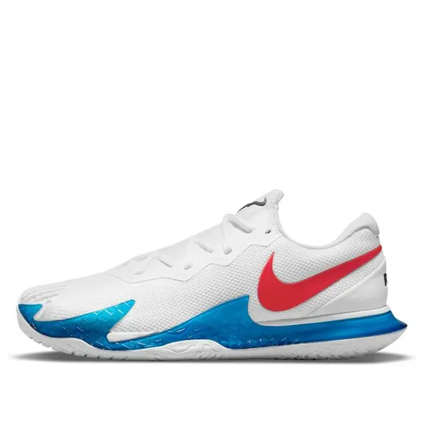 Nike Court Air Zoom Vapor Cage 4 Rafa Tennis Sneakers - White/blue/red
