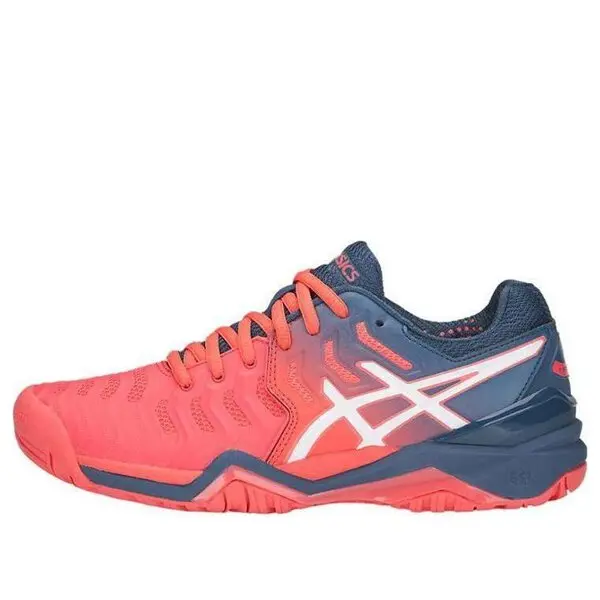 Asics Gel Resolution 7 Performance Footwear - Red/blue