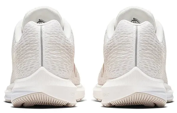 Nike Zoom Winflo Running Shoe - White/gold