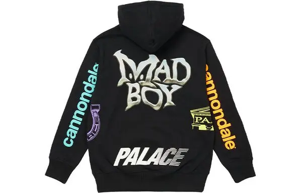 PALACE X Cannondale Graffiti Hoodie - Black