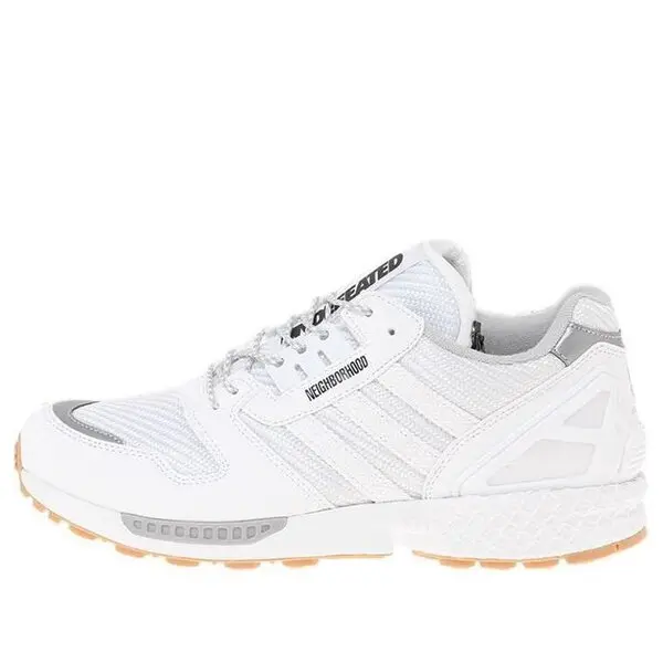 Adidas X Undefeated X Neighborhood Zx 8000 Sneakers - White/black