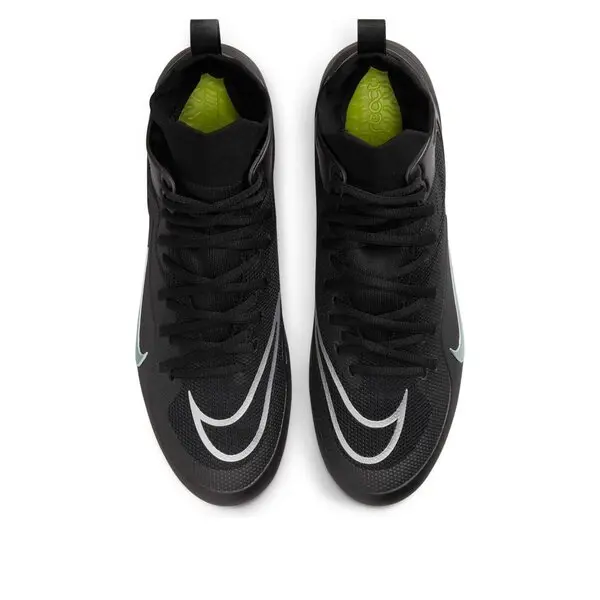 Nike Alpha Huarache 8 Elite Mid-top Cleats - Black