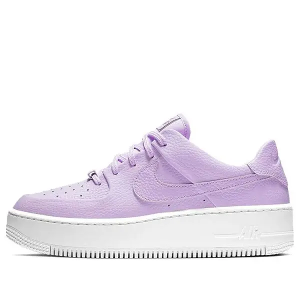 Nike Force 1 Sage Low Platform Sneakers - Lavender