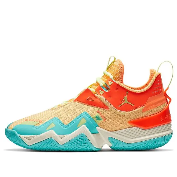 JORDAN Westbrook One Take Basketball Sneakers - Orange