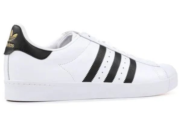 Adidas Superstar Vulc Adv Sneakers - White/black
