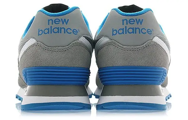 NEW BALANCE 574 Core Plus Low Top Sneakers - Grey/blue