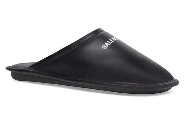 Balenciaga Calf Leather Home Slippers