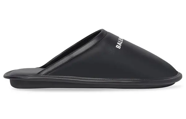 Balenciaga Calf Leather Home Slippers