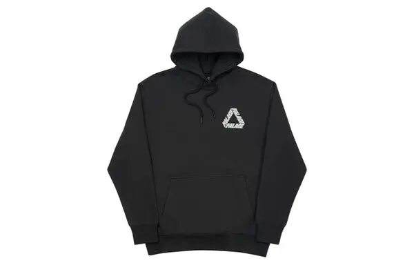 PALACE Classic Triangle Hooded Sweater - Black
