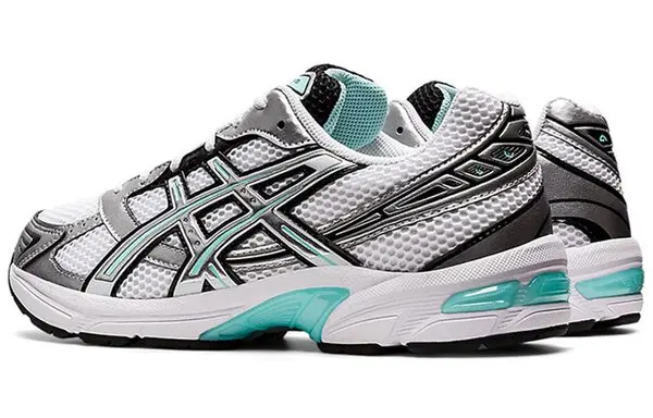 Asics Gel-1130 Low Top Sneakers - White/blue