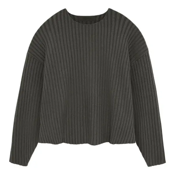 Fear Of God Ss24 Raw Neck Sweater - Black