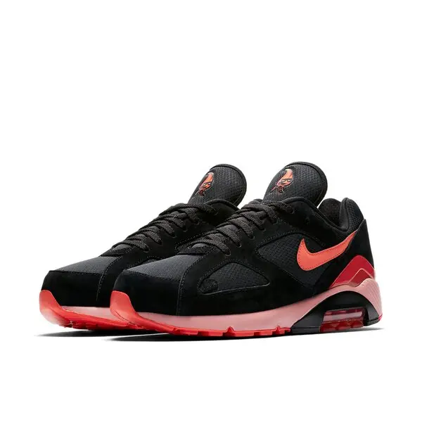 Nike Max 180 'fire' Sneakers - Orange/black/pink