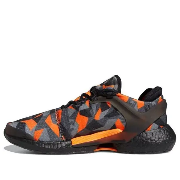 Adidas Alphatorsion Boost 'dazzle Camo Print' Sneakers - Black