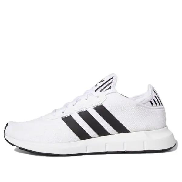 Adidas Swift Run X Low Top Sneakers - White/black