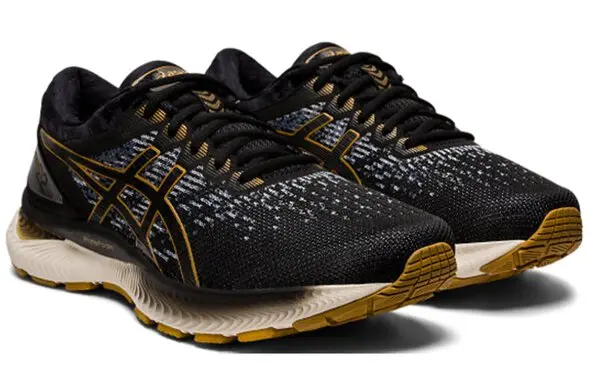Asics Gel-nimbus 22 Knit Running Shoes - Black