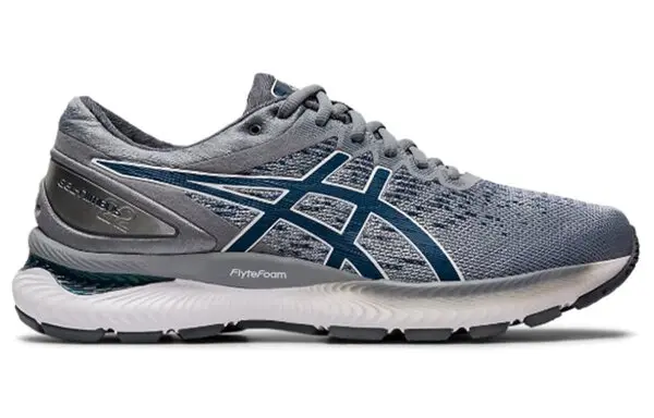 Asics Gel-nimbus 22 Knit - Grey/blue