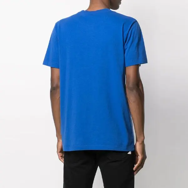 Off-White Ss21 Chest Logo Printing Round Neck Short Sleeve Ordinary Version