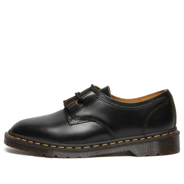 Dr. Martens 1461 Ghillie Smooth Oxford Shoes - Black