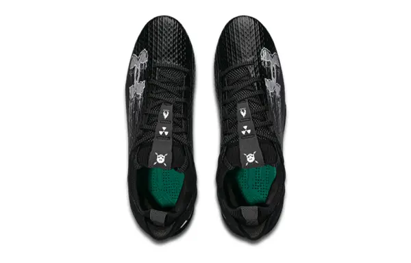 Under Armour Blur Smoke 2.0 Mc Athletic Cleats - Black