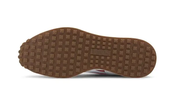 PUMA Style Rider Warm Texture Sneakers - White/gray/red