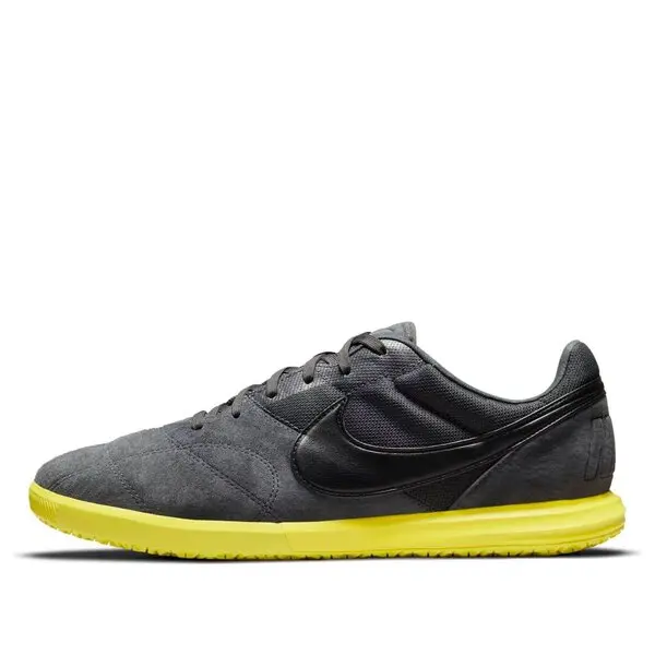 Nike Premier Ii Sala Ic Indoor Soccer Shoes - Gray/yellow/black