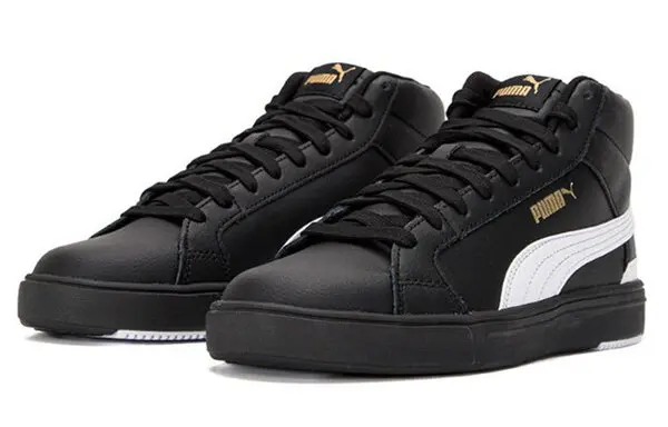 PUMA Serve Pro Lite Mid Sneakers - Black/white