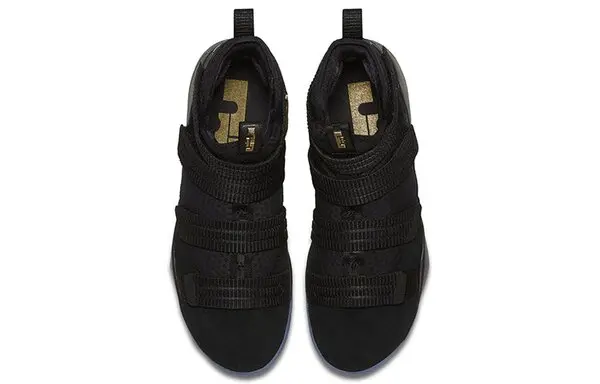 Nike Lebron Soldier 11 Sfg Ep High Top Sneakers - Black/gold