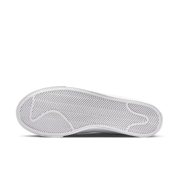 Nike Court Legacy Canvas Low Top Sneakers - White/blue
