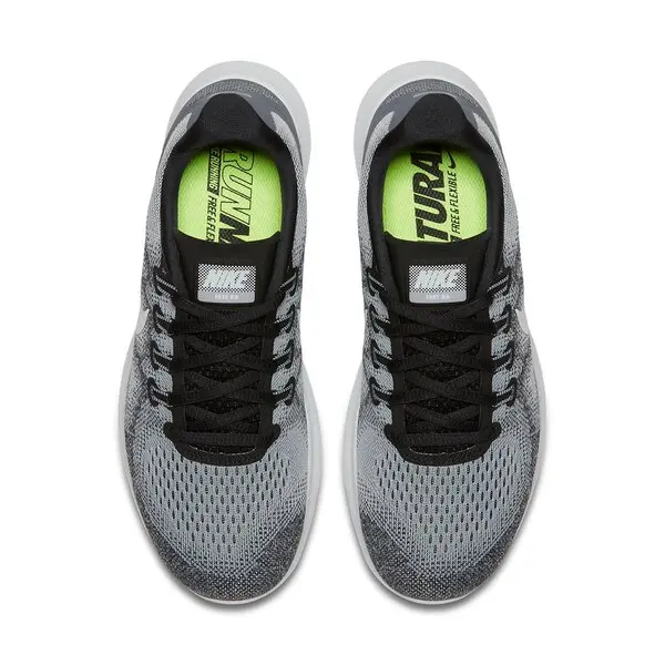 Nike Free Rn 2017 "wolf Grey" Running Shoes - Grey/black