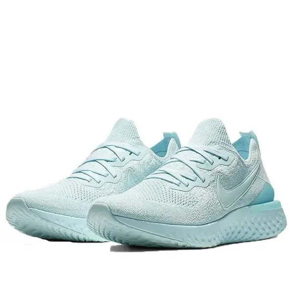 Nike Epic React Flyknit 2 Low Top Sneakers - Blue