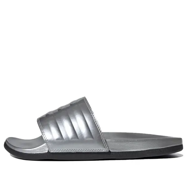 Adidas Adilette Comfort Slide Metallic - Silver