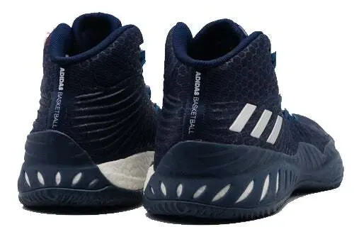 Adidas Crazy Explosive 2017 Mid Top Basketball Sneakers - Black