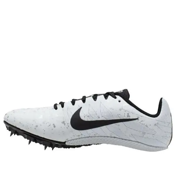 Nike Zoom Rival S 9 Spikes - White/black
