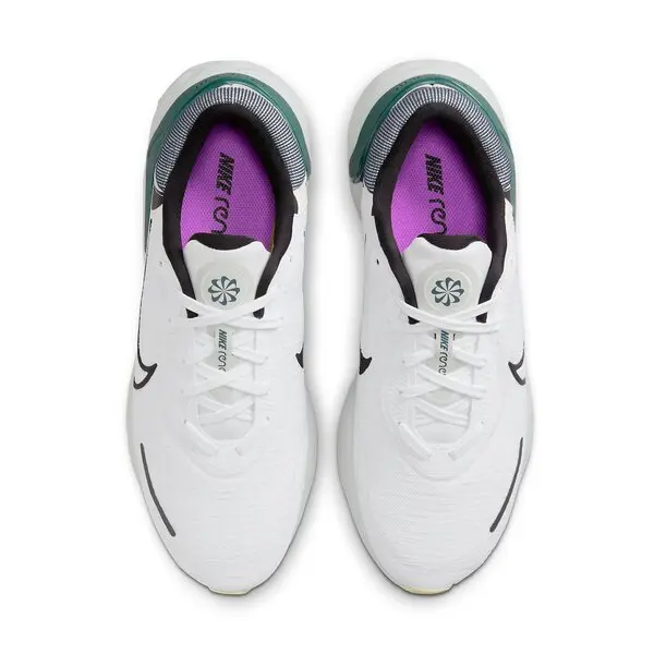 Nike Renew Run 4 Polka Dot Sneakers - White/black/light Silver