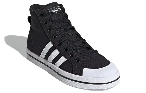 Adidas Bravada Mid Top Sneakers - Black/white
