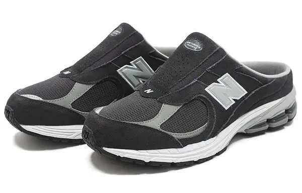 NEW BALANCE 2002r Mule "phantom Marblehead - Black/gray