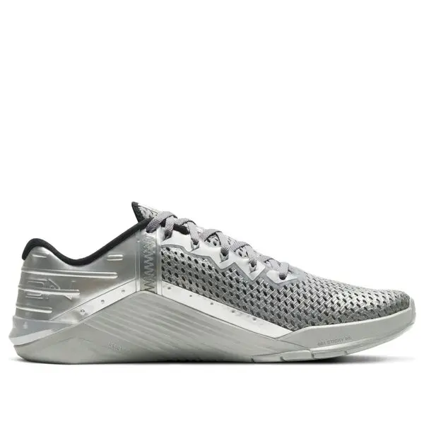 Nike Metcon 6 Premium Athletic Sneakers - Silver/black