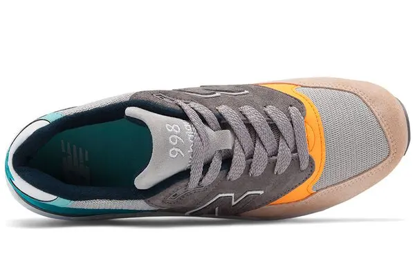 NEW BALANCE 998 Made In Usa "sand Teal" Sneakers
