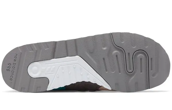 NEW BALANCE 998 Made In Usa "sand Teal" Sneakers