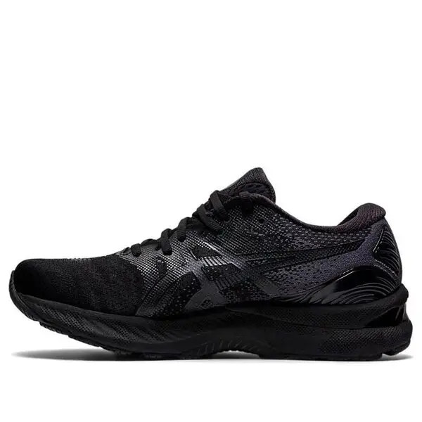 Asics Gel-nimbus 23 Athletic Lace-up Sneakers - Black