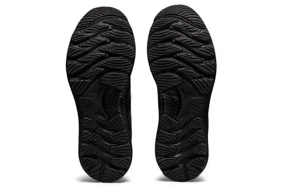 Asics Gel-nimbus 23 Athletic Lace-up Sneakers - Black